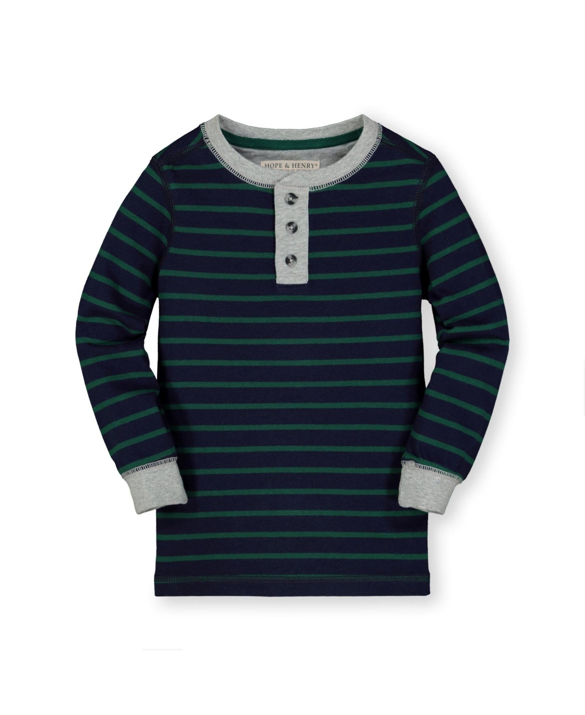 Click here for Hope & Henry Baby Boys Long Sleeve Quilted Henley... prices