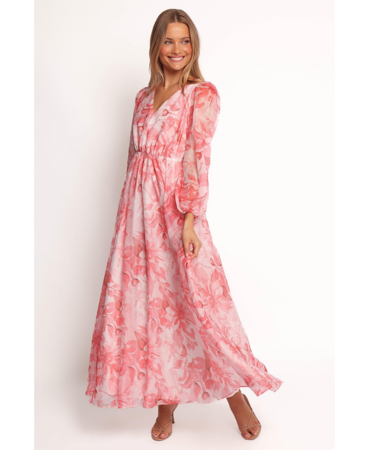 Click here for Petal and Pup Anisa Maxi Dress - Pink floral prices