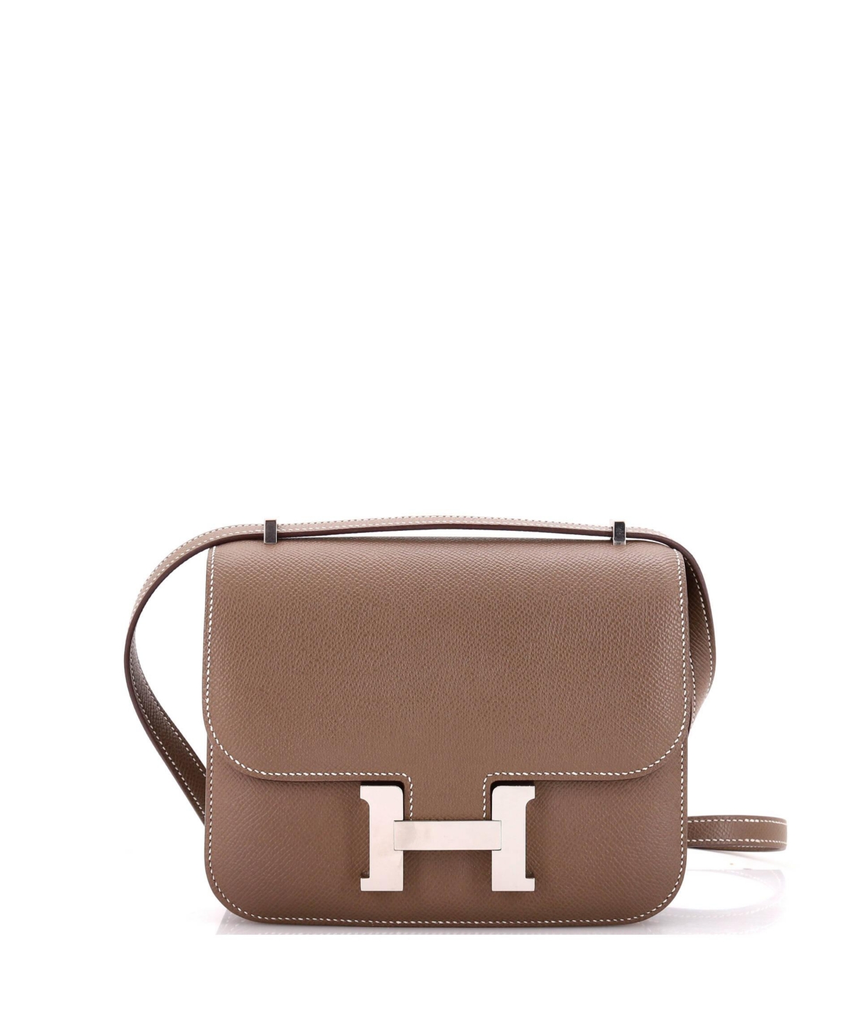 Click here for Pre-Owned Hermes 18 Constance Nm Bag Epsom - beige prices