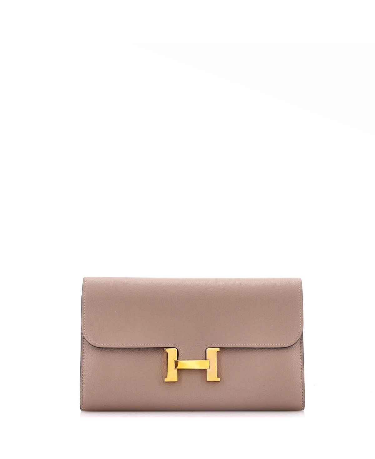Click here for Pre-Owned Hermes Long Constance Wallet Evercolor -... prices