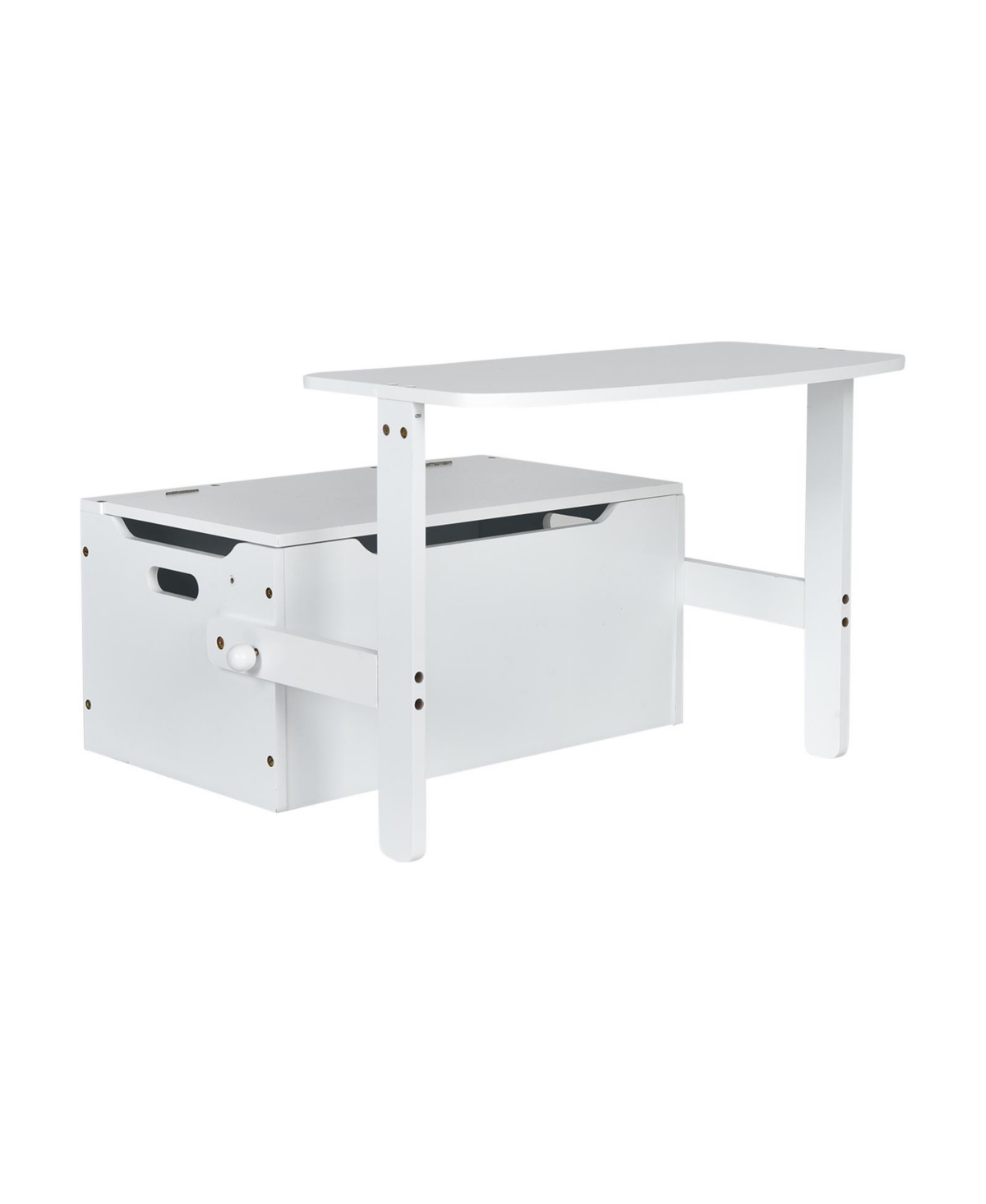 Click here for 3-in-1 Kids Convertible Storage Bench Wood Activit... prices