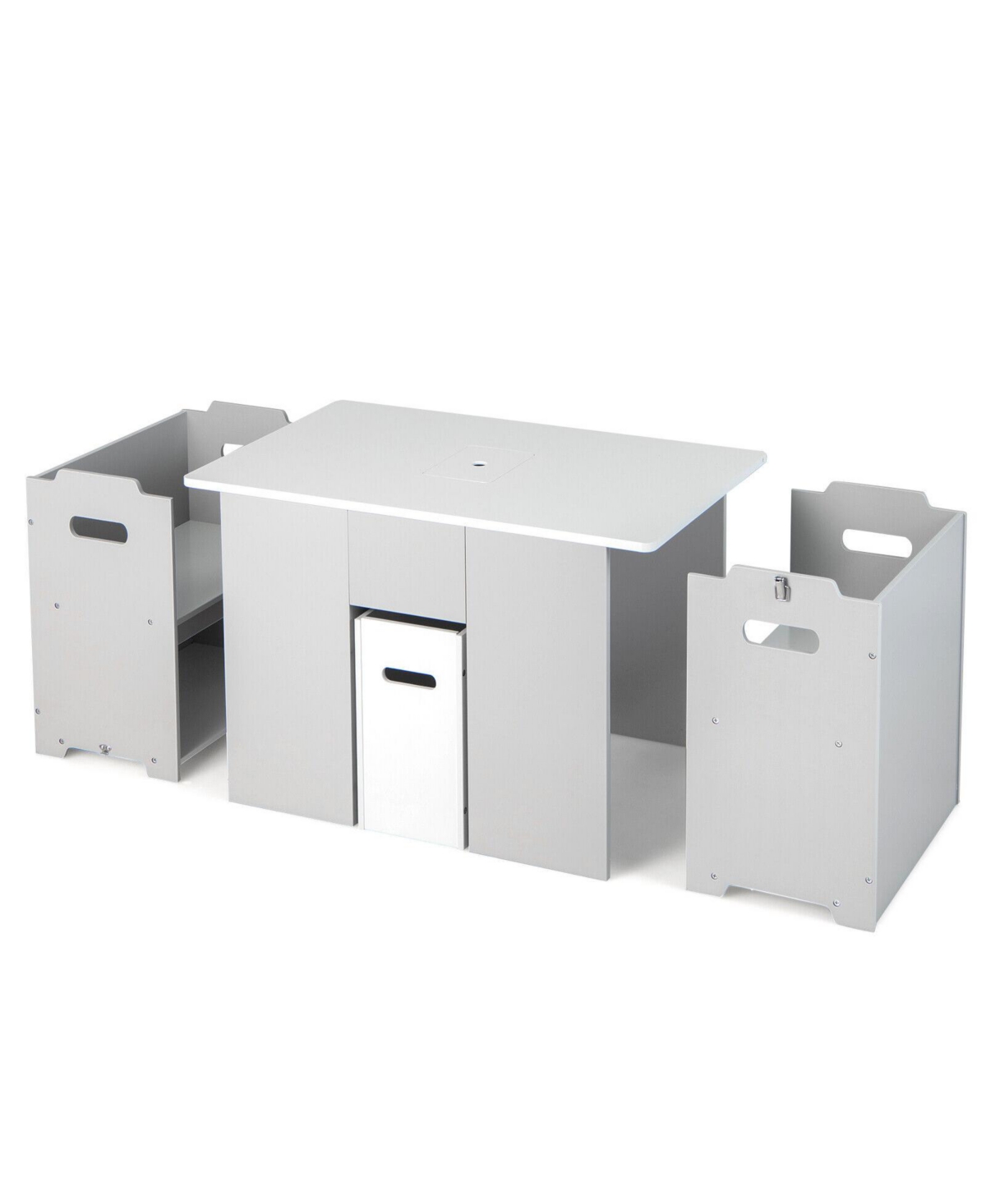 Click here for 4-in-1 Kids Table and Chairs with Multiple Storage... prices