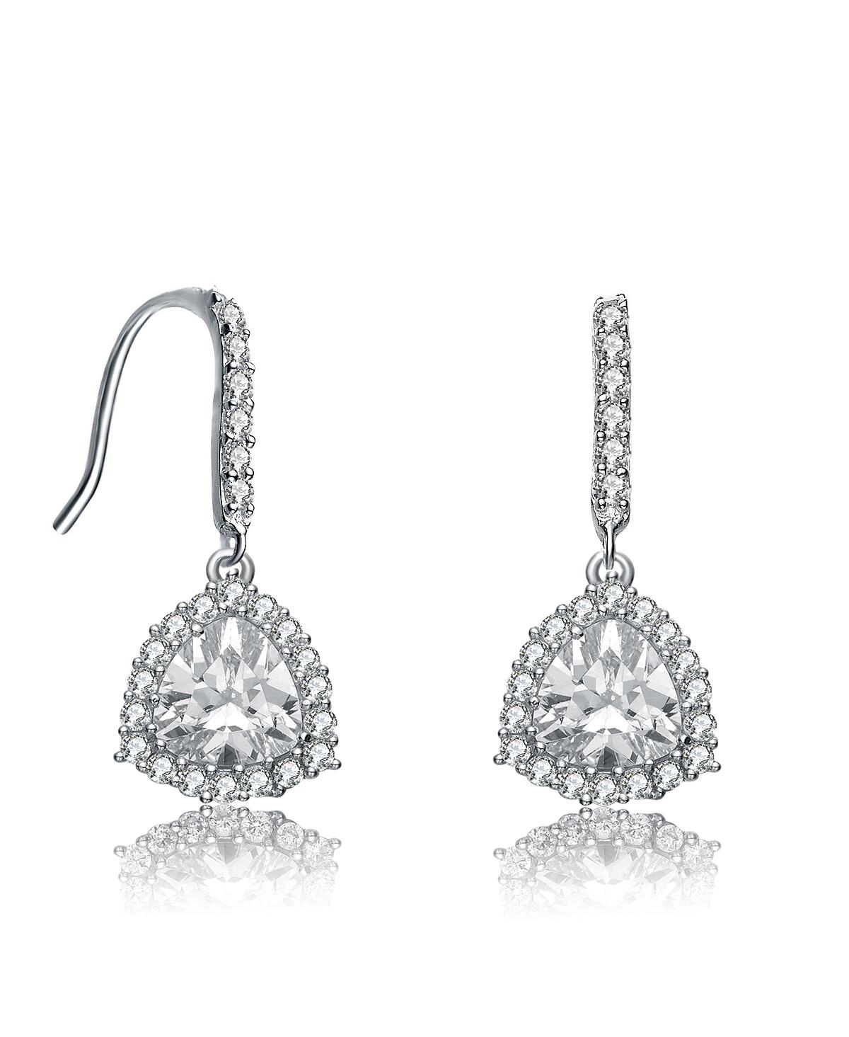 Click here for White Gold Plating with Clear Cubic Zirconia Hook... prices