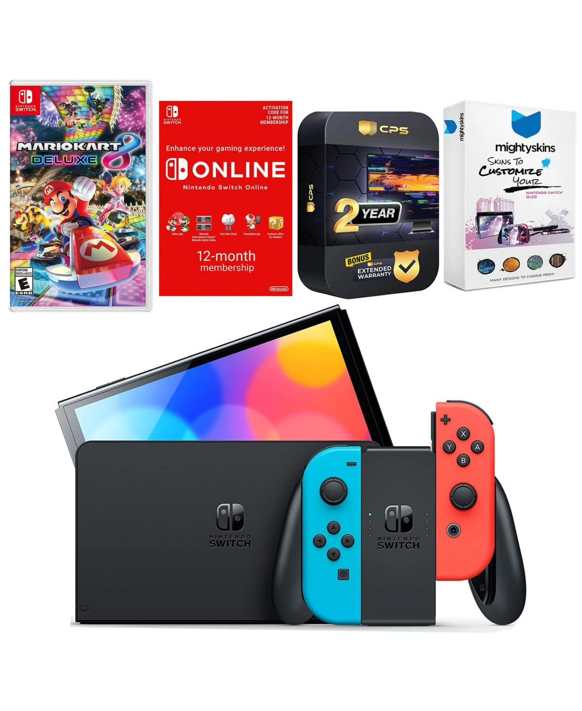 Click here for Nintendo Switch Neon Red & Blue Oled Console with... prices