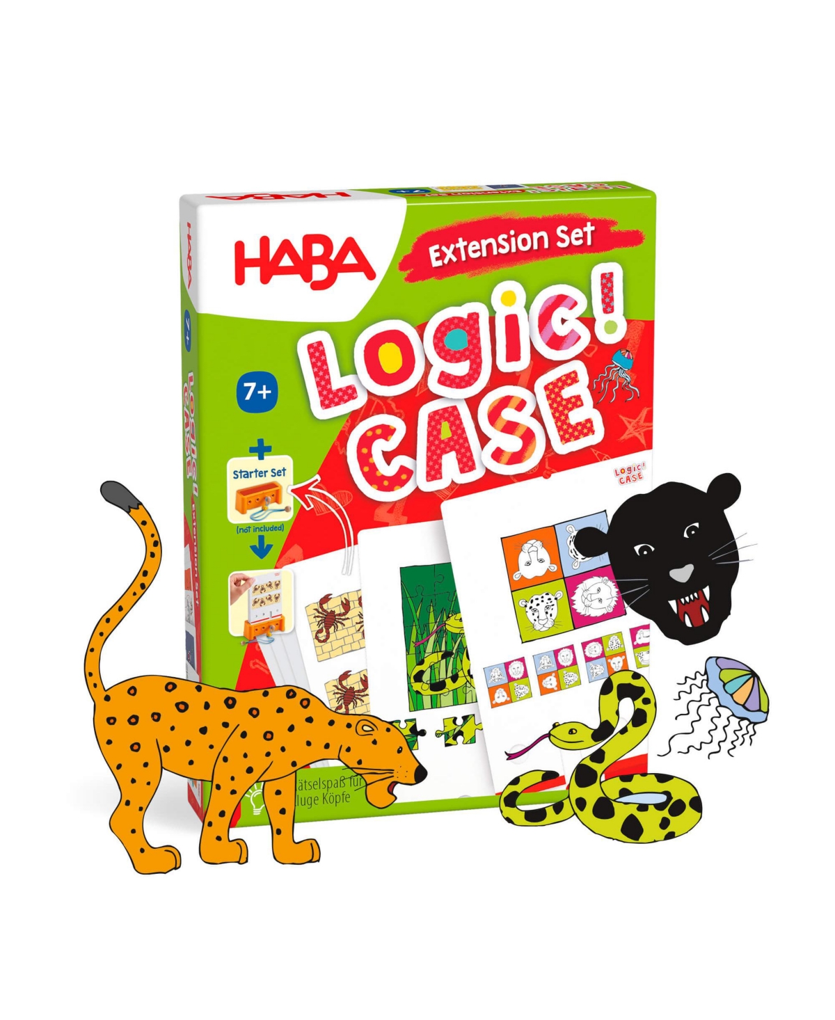 Click here for Haba Logic Case Extension Set: Dangerous Animals A... prices