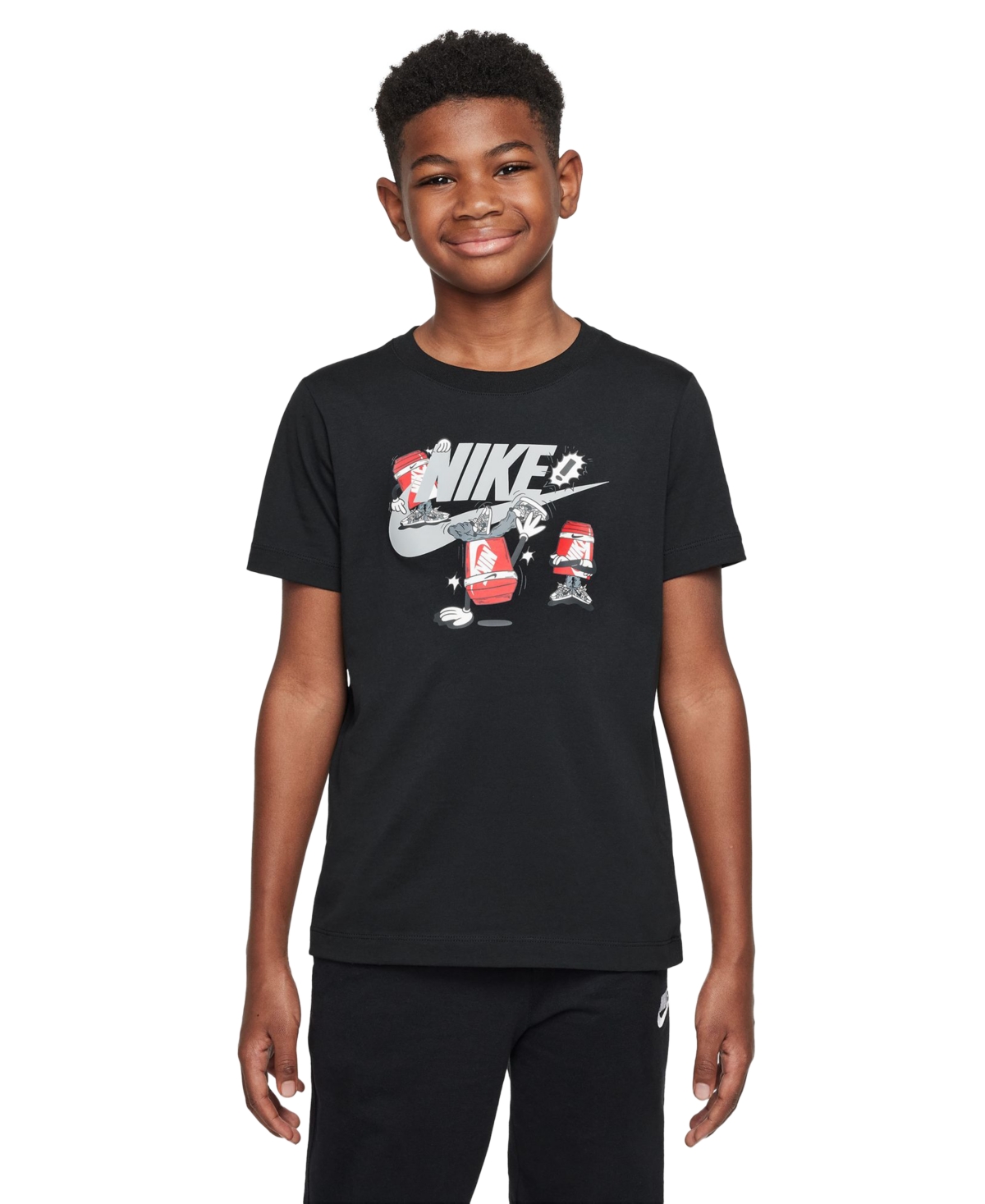 Click here for Nike Big Boys Sportswear Graphic Cotton T-Shirt -... prices