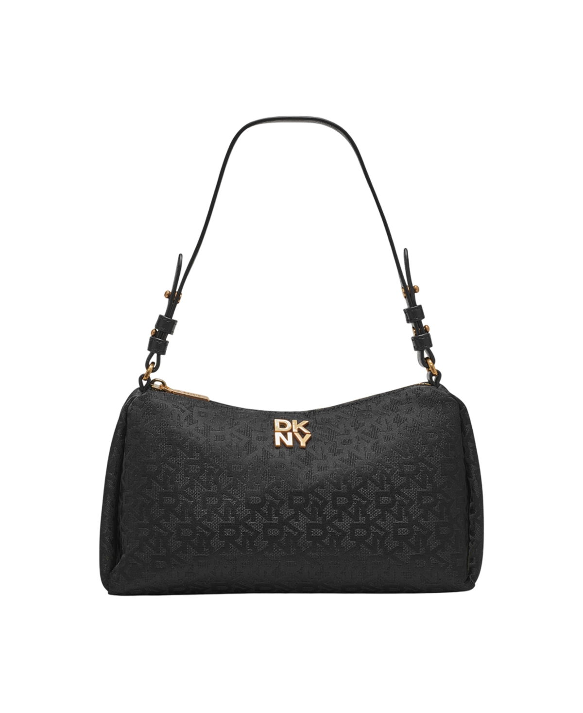 Click here for Dkny Remy Top Zip Shoulder Bag - Jet Black  Black prices