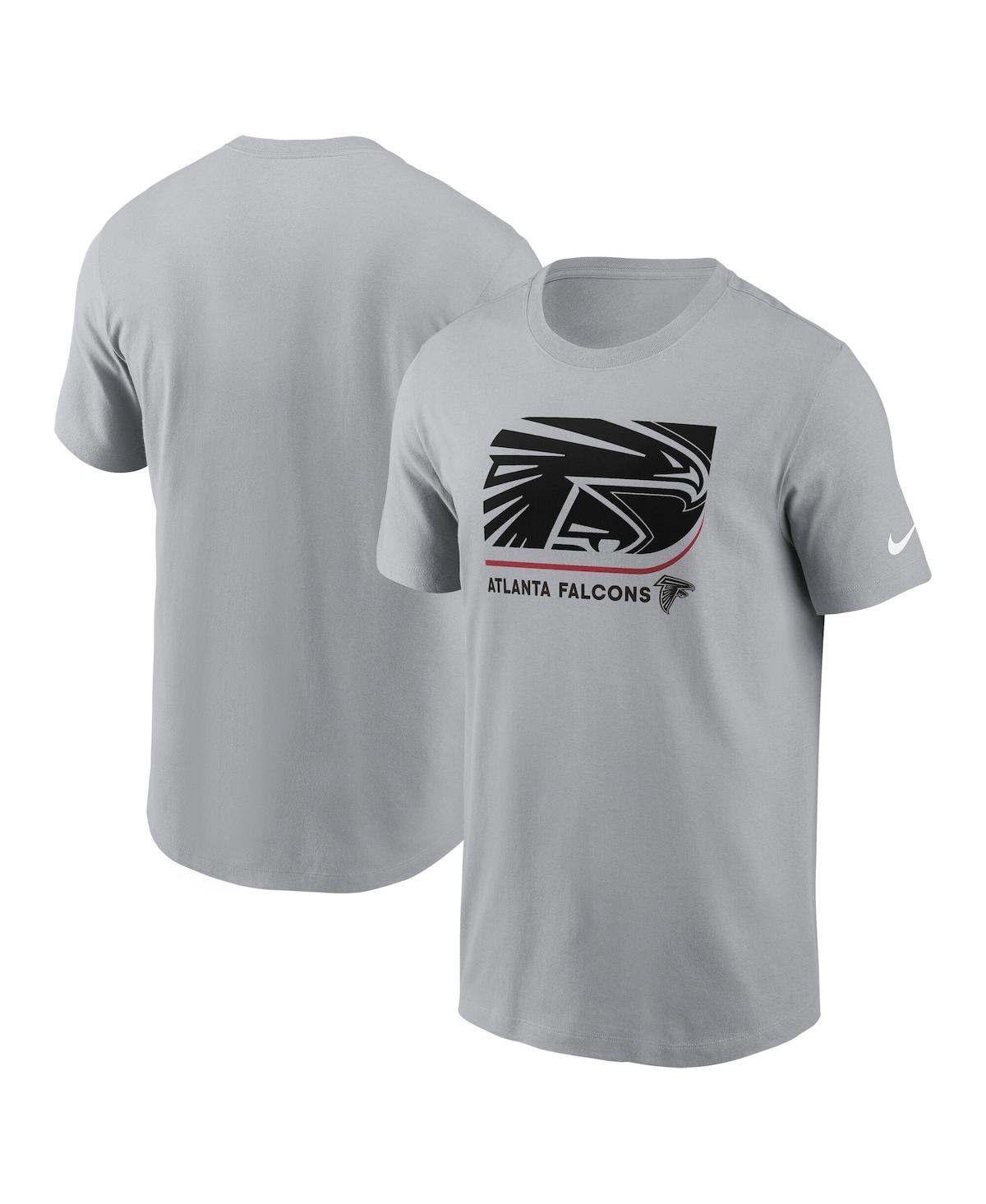 Click here for Nike Mens Gray Atlanta Falcons Lockup Essential T-... prices