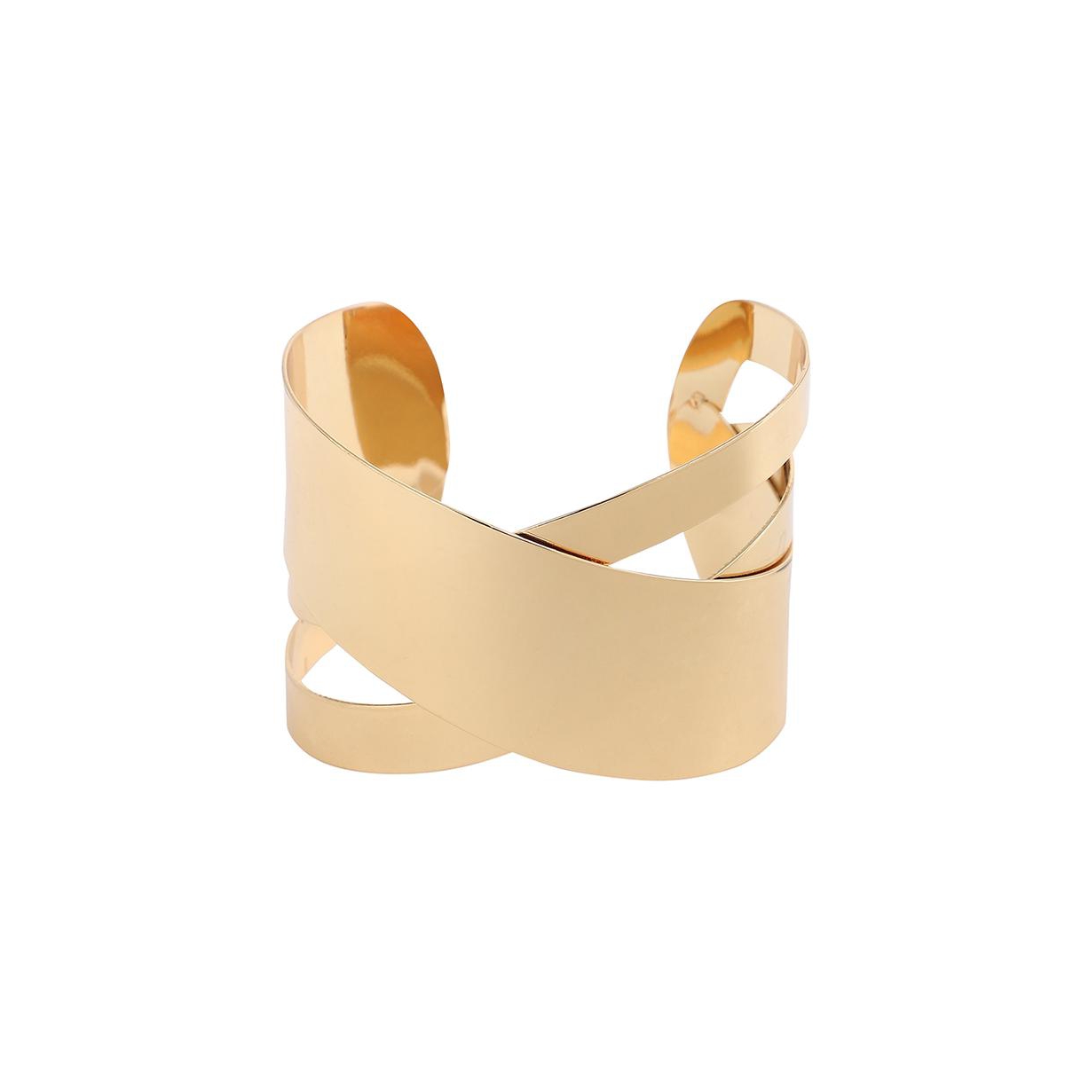 Click here for Sohi Gold-Plated Handcuff Bracelet - Gold prices