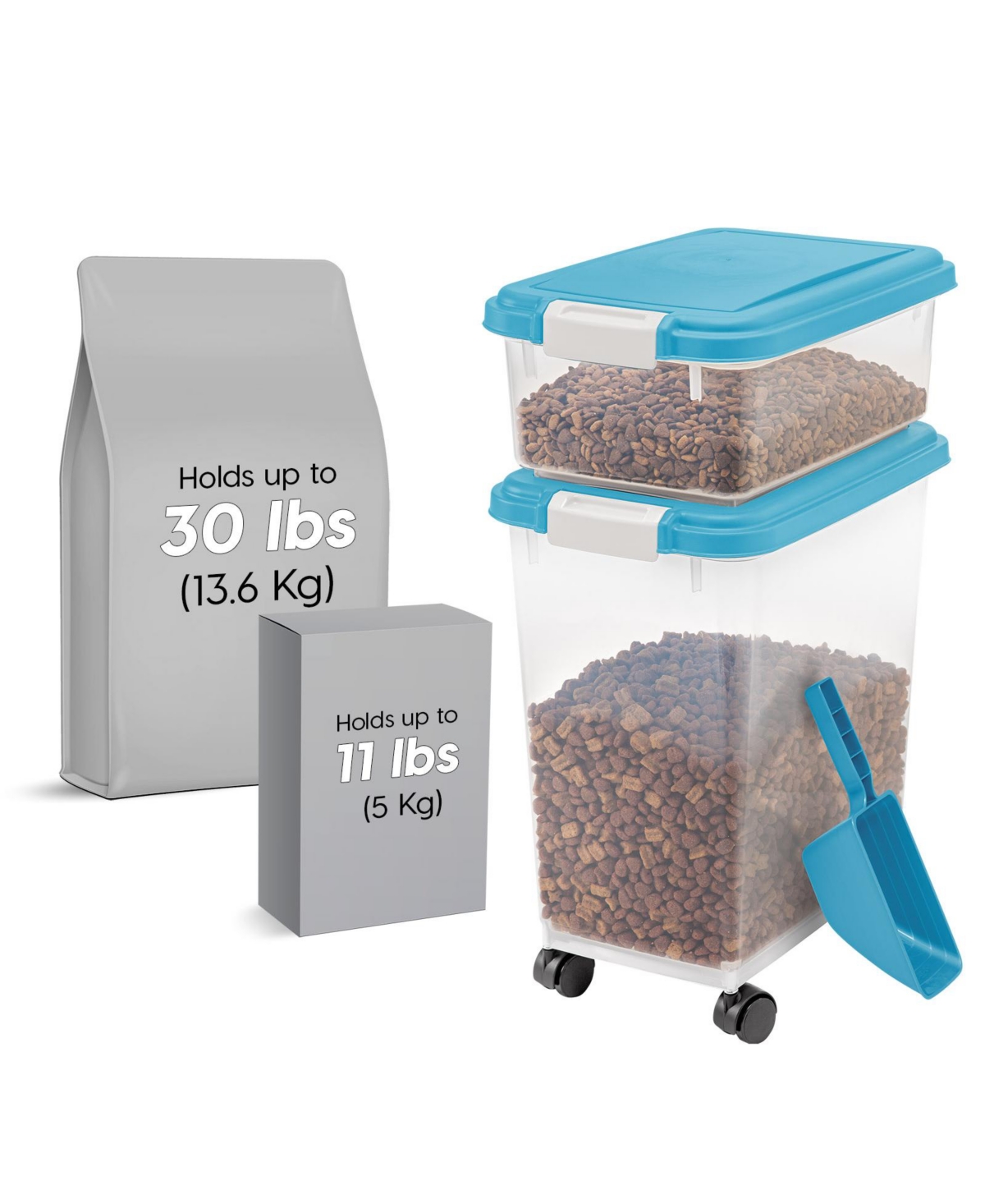 Click here for Iris Usa 30 lbs & 11 lbs Combo Airtight Dog Food S... prices