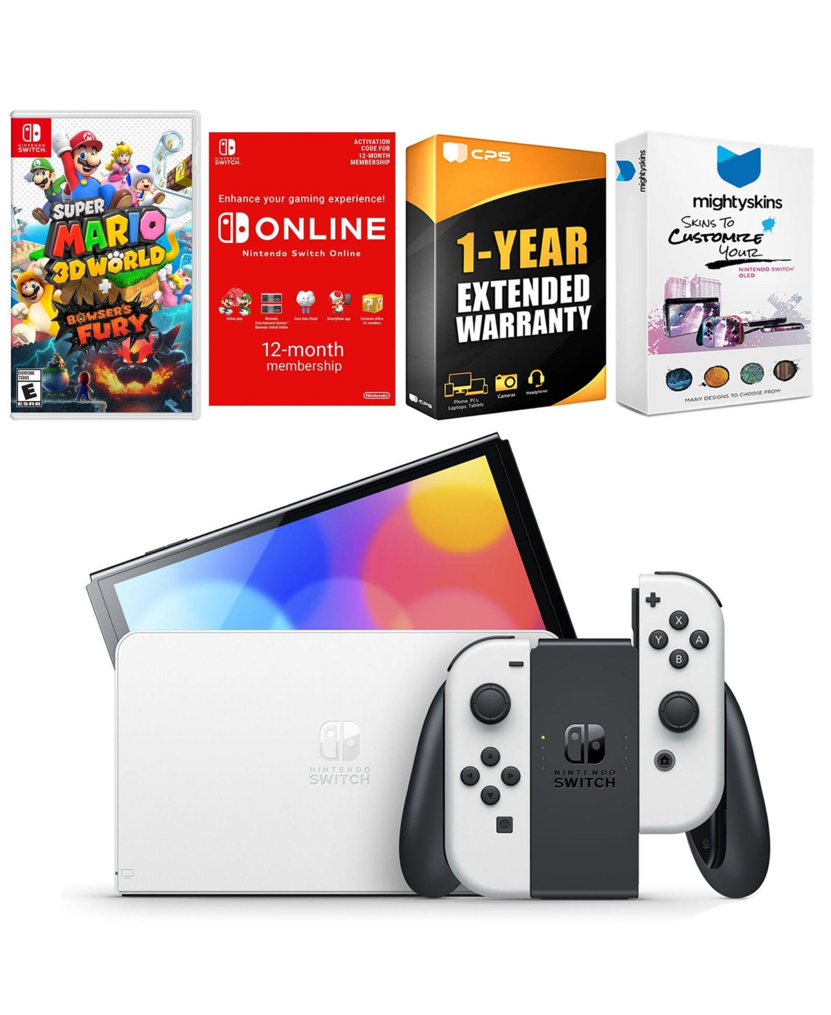 Click here for Nintendo Switch White Oled Console with Super Mari... prices