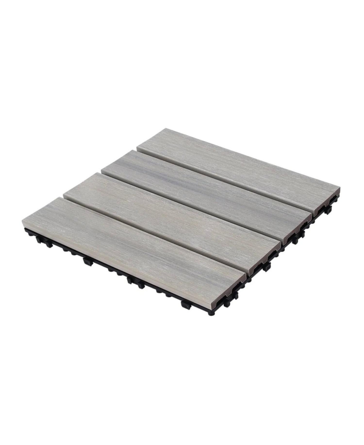 Click here for Wpc Patio Deck Tiles - 22 Pack  Interlocking - Lig... prices