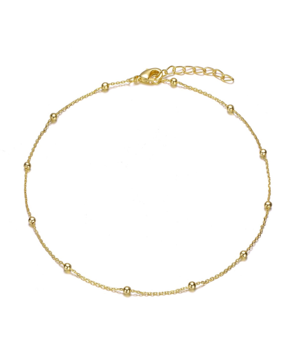 Click here for 14K Gold Plated Beaded Necklace - Gold prices