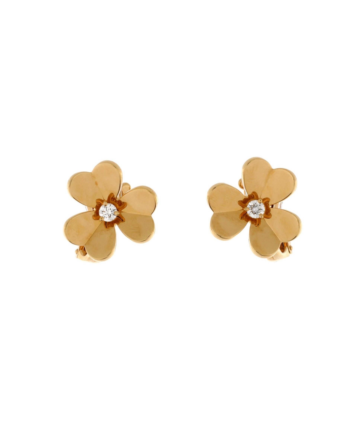 Click here for Pre-Owned Van Cleef & Arpels Large Frivole Stud Ea... prices