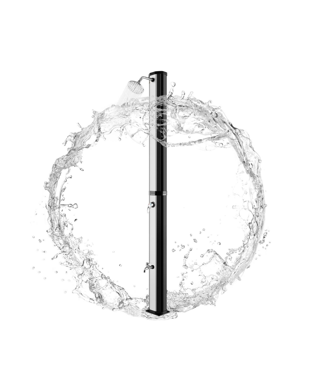 Click here for 7.2 Feet 9.3 Gallon Solar Heated Shower with Adjus... prices