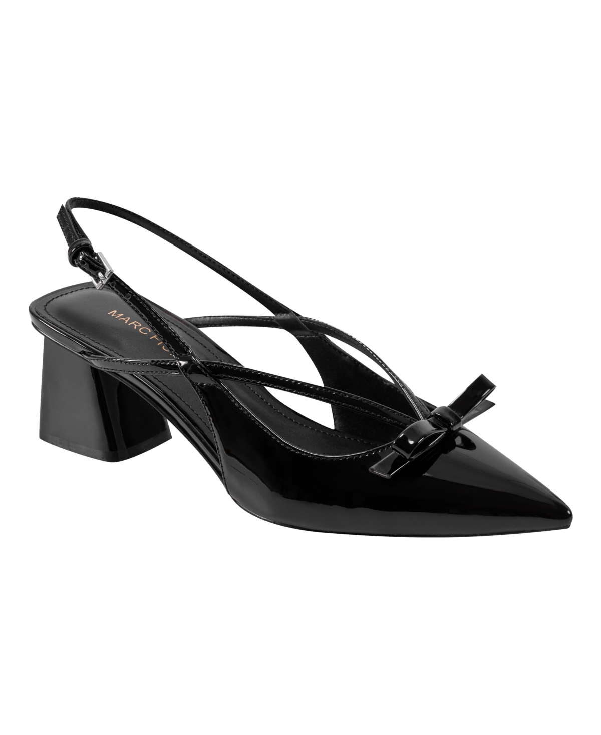Click here for Marc Fisher Womens Laily Block Heel Slingback Pump... prices