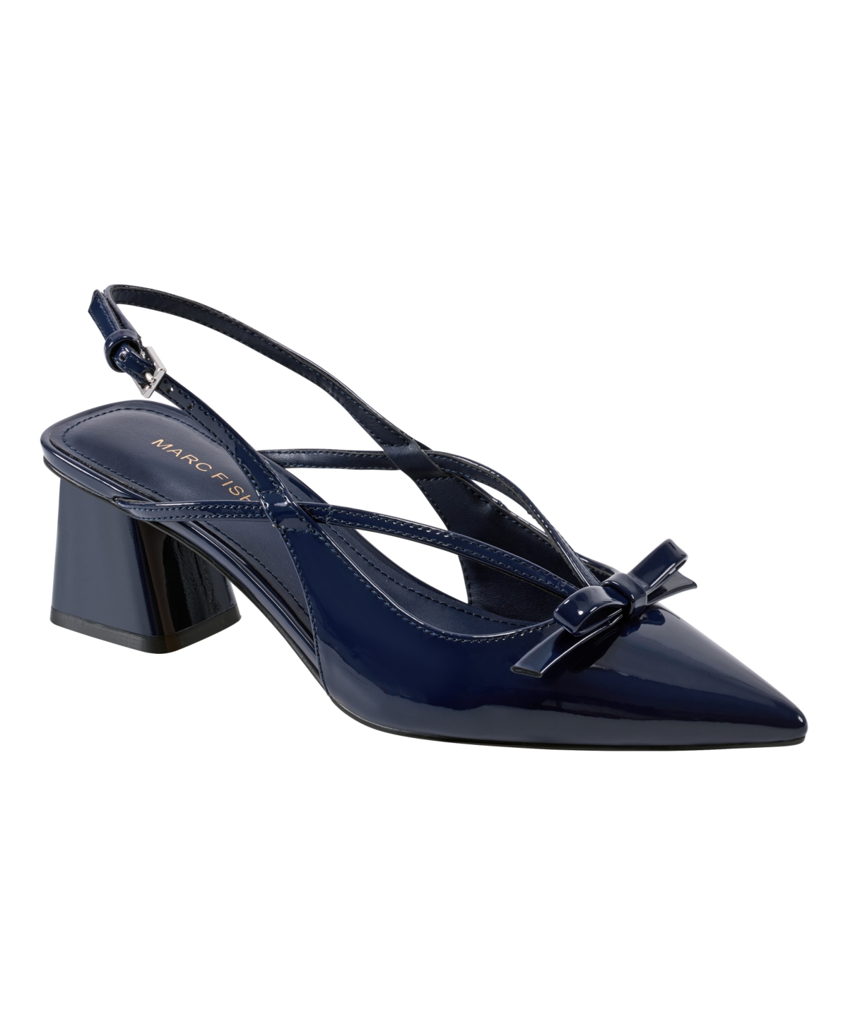 Click here for Marc Fisher Womens Laily Block Heel Slingback Pump... prices