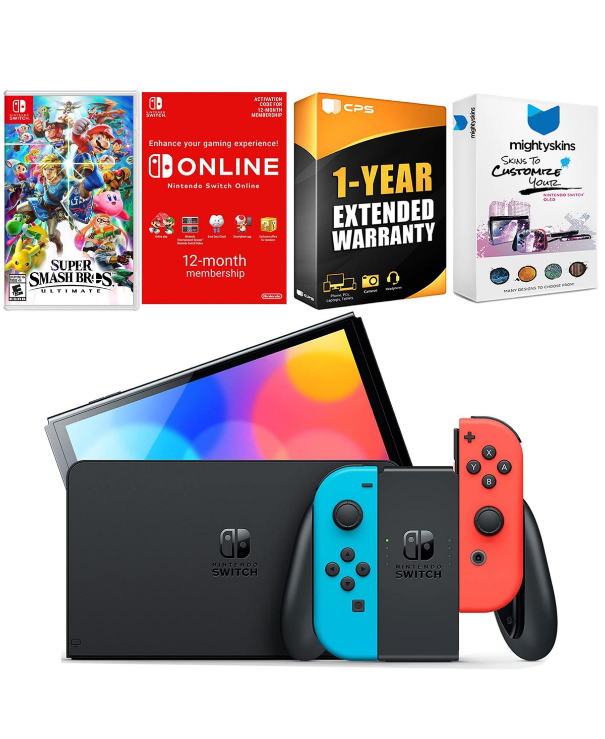 Click here for Nintendo Switch Neon Red & Blue Oled Console with... prices