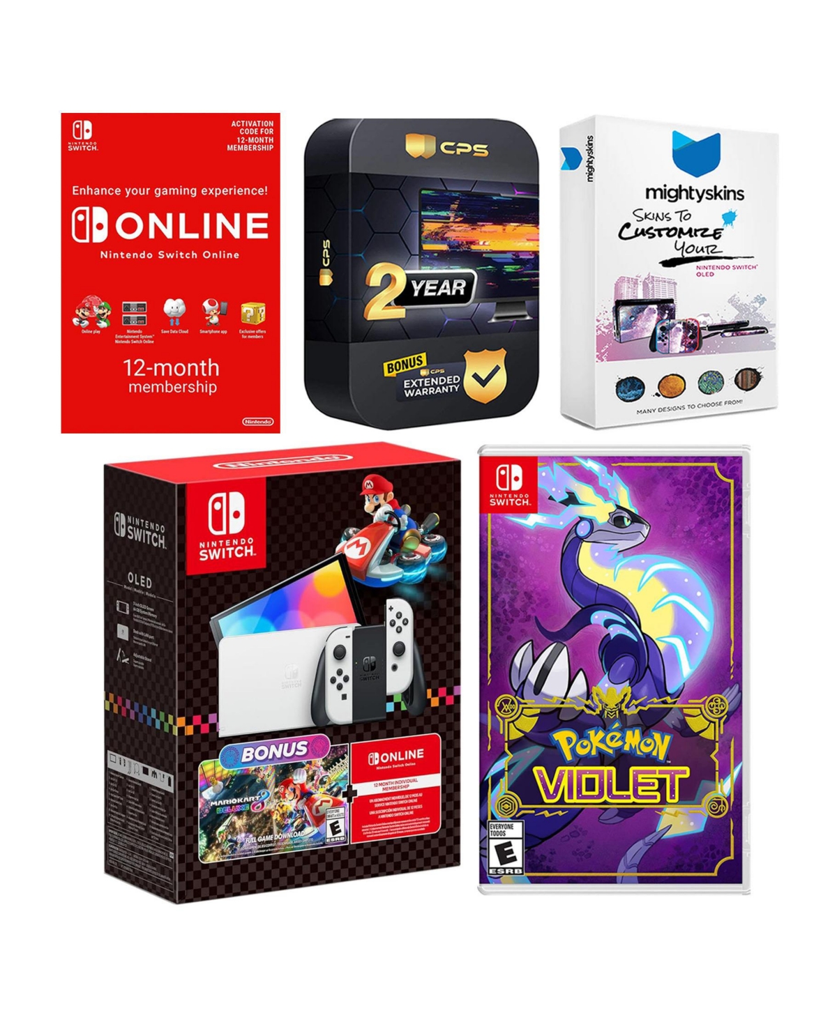 Click here for Nintendo Switch Oled Console Mario Kart 8 Bundle w... prices