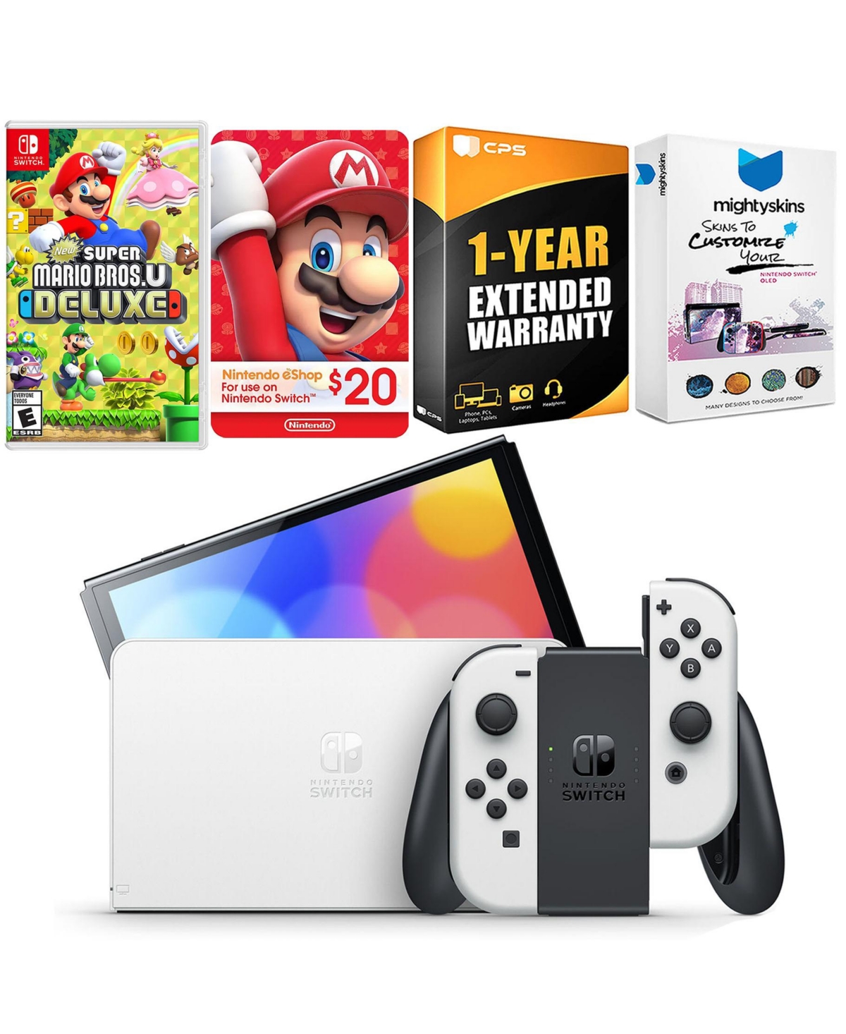 Click here for Nintendo Switch White Oled Console with New Super... prices