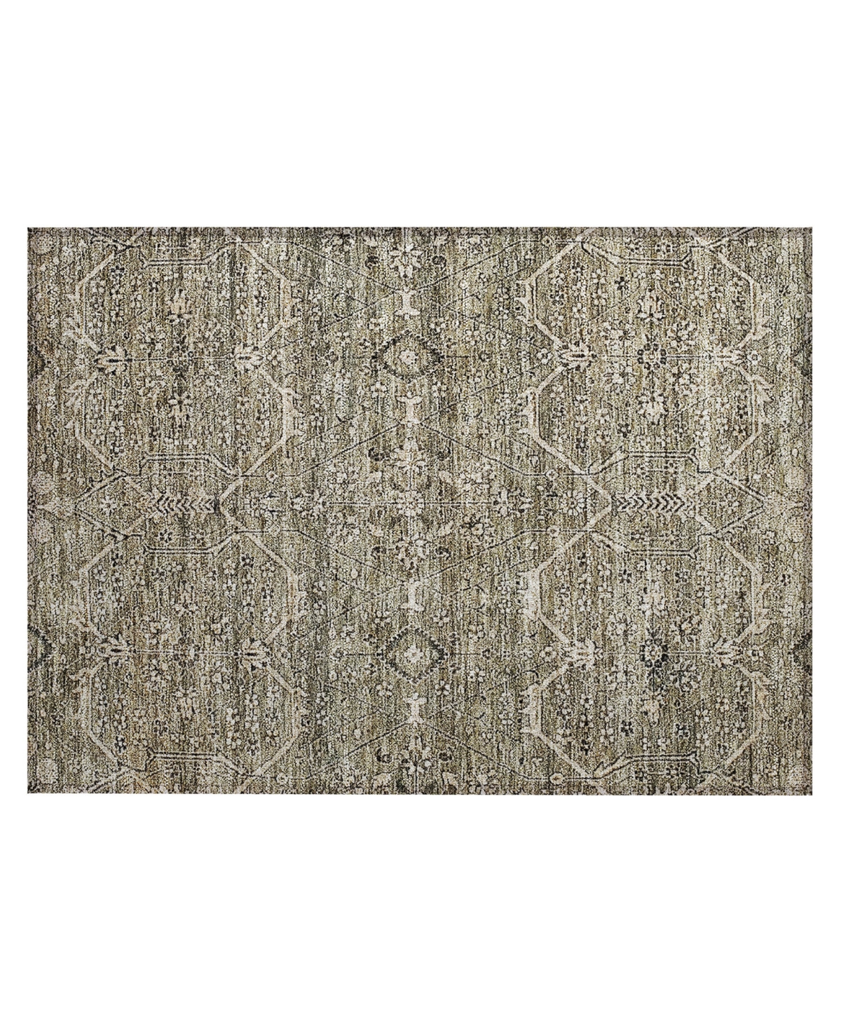 Click here for Addison Chantille ACN1223 18x26 Area Rug - Khaki prices