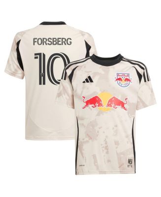 Adidas Big Boys and Girls Emil Forsberg Tan New York Red Bulls 2025 ...