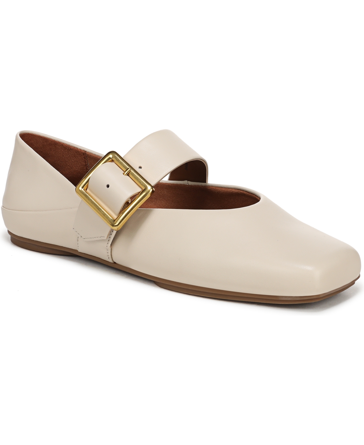 Click here for Franco Sarto Womens Oakes Square Toe Ballerina Fla... prices