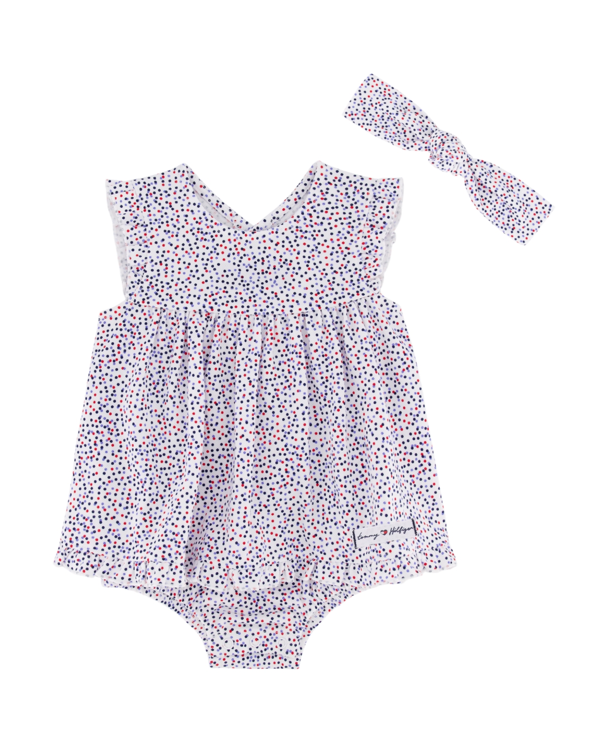 Click here for Tommy Hilfiger Baby Girls 2-Piece Printed Pique Su... prices