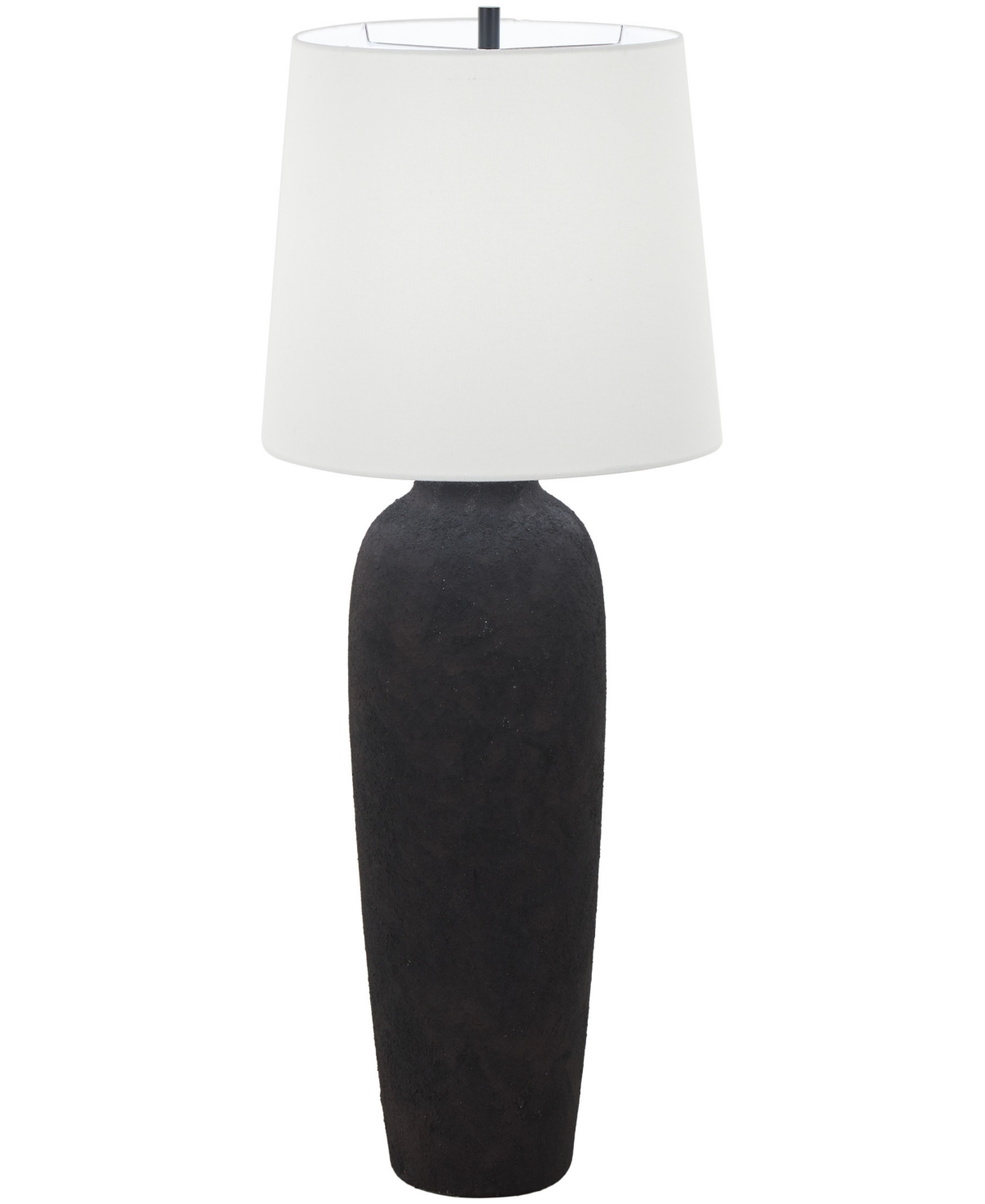 Click here for Rosemary Lane 28.5 Ceramic Modern Table Lamp - Bla... prices