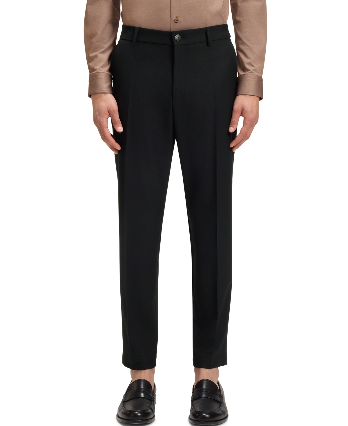 Click here for Boss by Hugo Boss Mens Stretch Fabric Tapered-Fit... prices