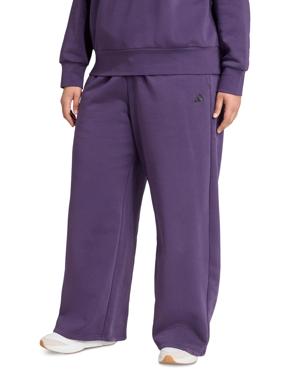 Click here for adidas Plus Size Essentials Fleece Mid-Rise Sweatp... prices