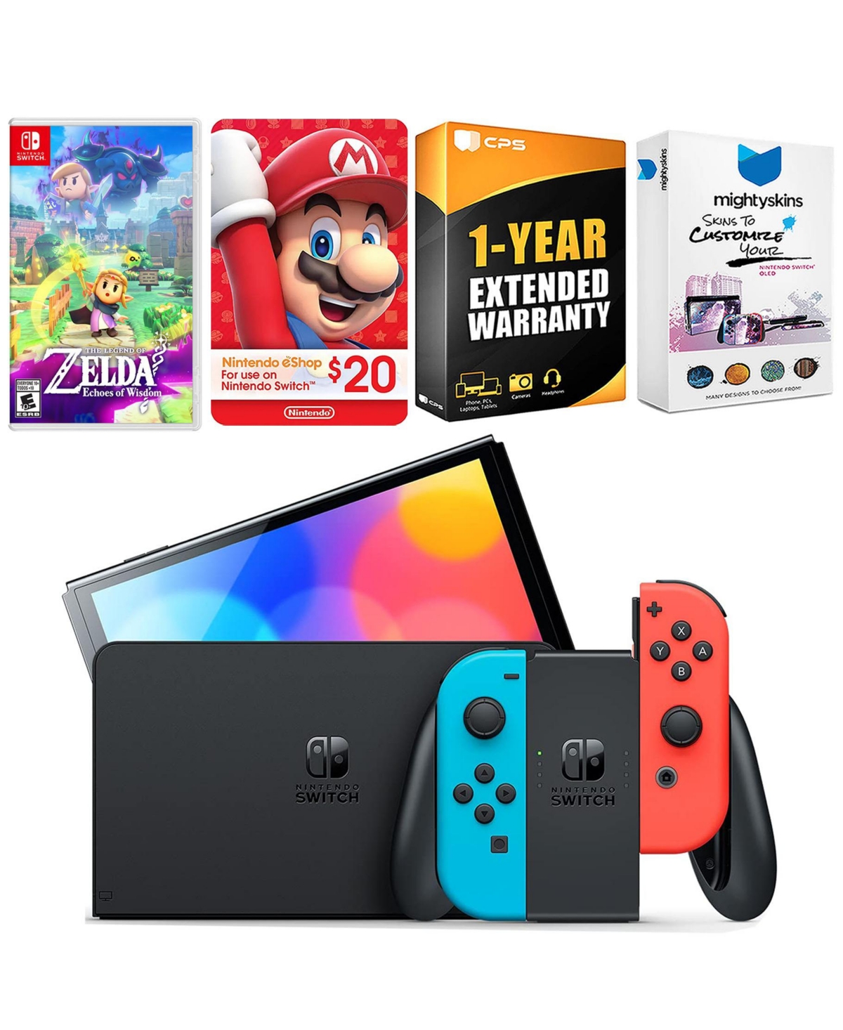 Click here for Nintendo Switch Neon Red & Blue Oled Console with... prices