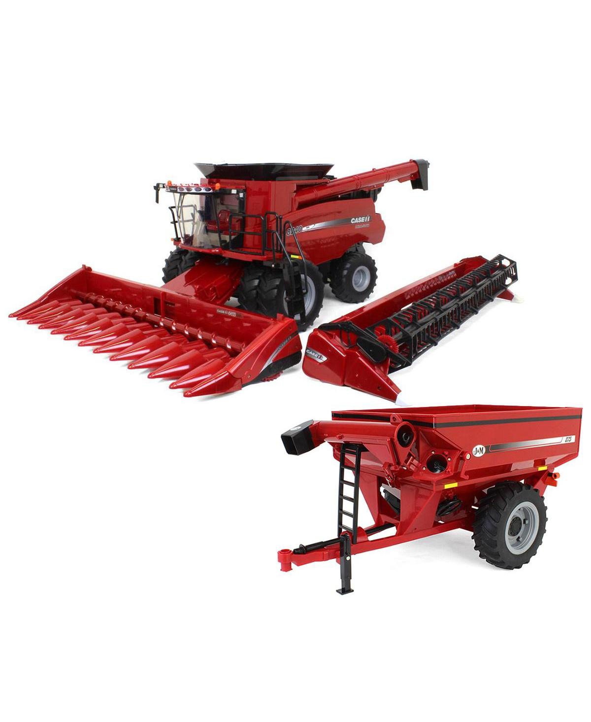 Click here for 1/16 Case Ih 8240 Combine & Red J&M 875 Grain Cart... prices