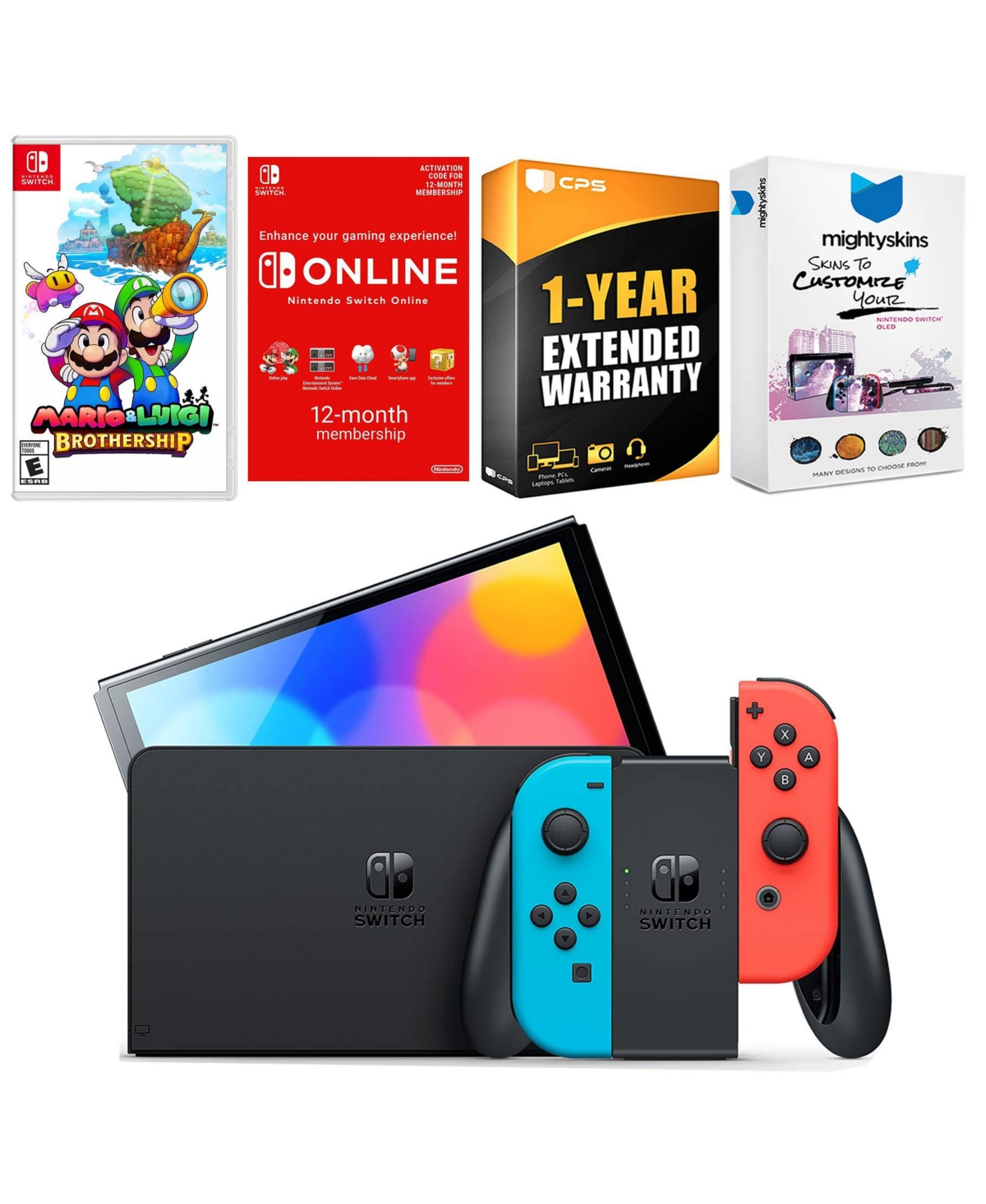 Click here for Nintendo Switch Neon Red & Blue Oled Console with... prices