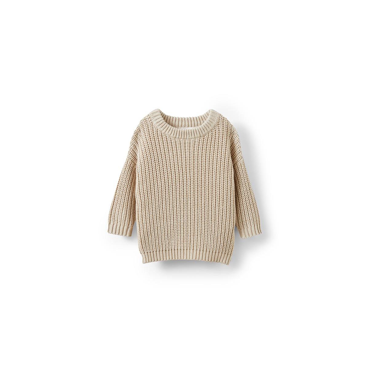 Click here for Cotton On Baby Boys Connor Crew Neck Jumper - Beig... prices