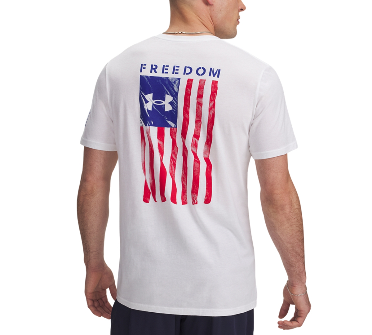 Click here for Under Armour Mens Freedom Flag Logo T-Shirt - Whit... prices