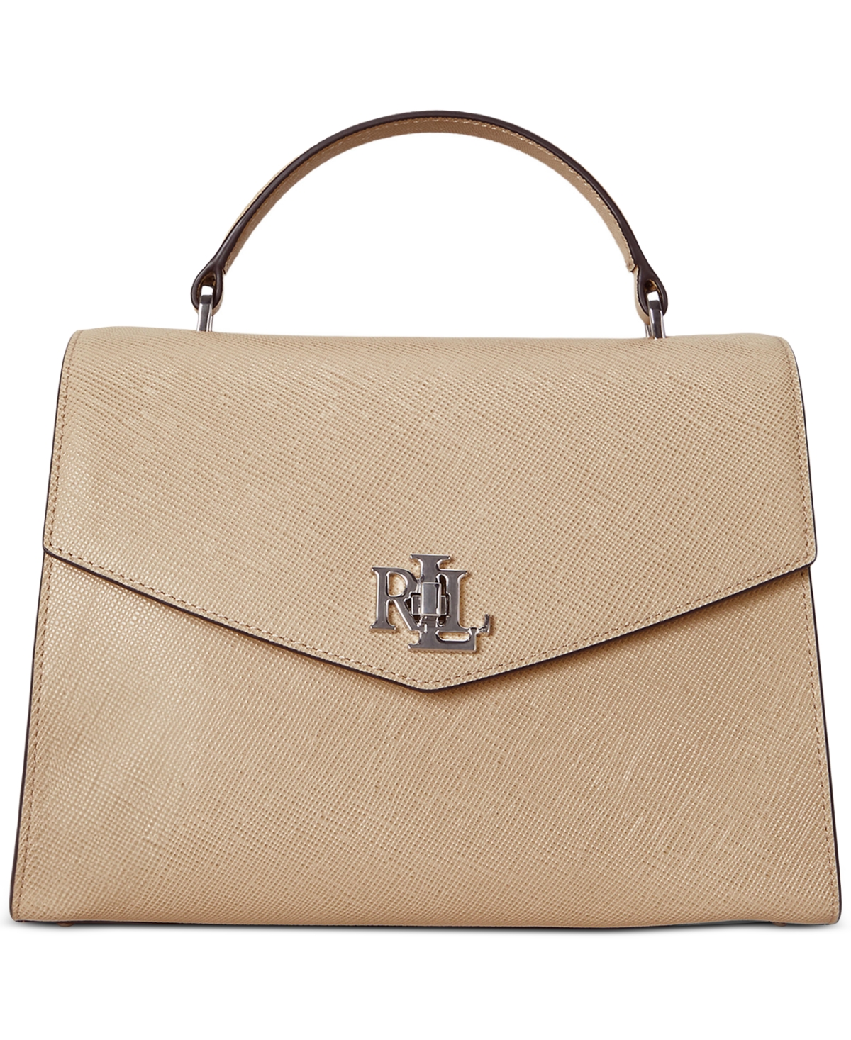 Click here for Lauren Ralph Lauren Textured Leather Large Farrah... prices