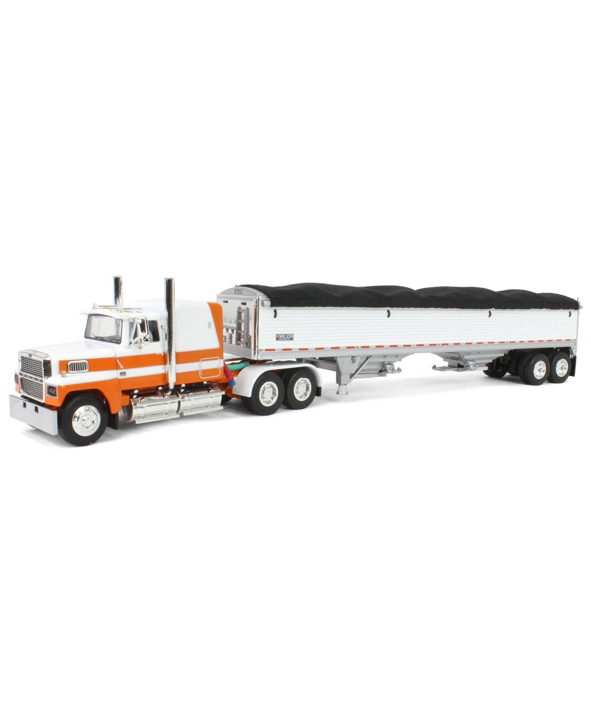 Click here for First Gear 1/64 Orange Ford Ltl 9000 60" Flat... prices
