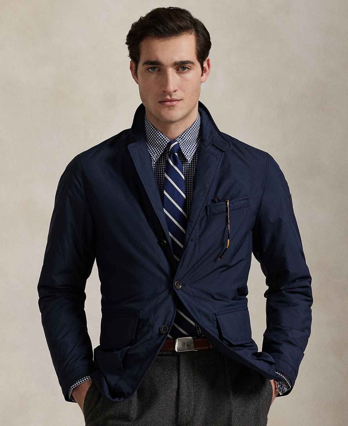 Click here for Polo Ralph Lauren Mens Packable Utility Jacket - C... prices