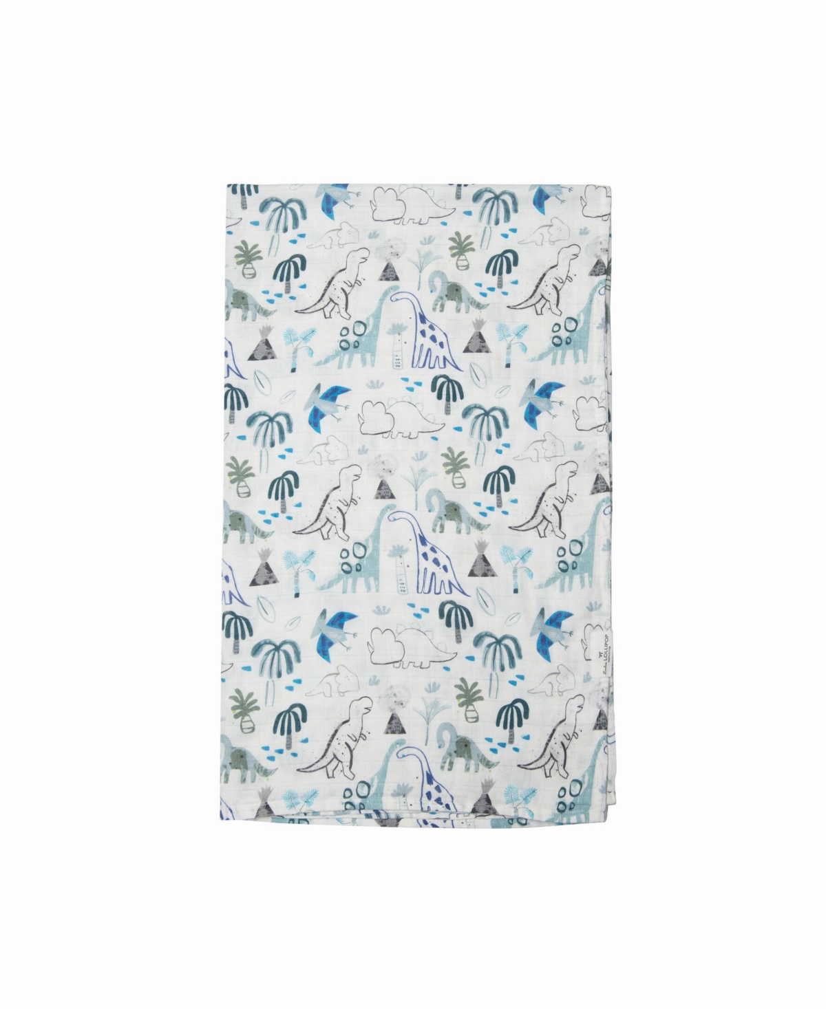Click here for Loulou Lollipop Baby Flower Print Swaddle - Dinosa... prices