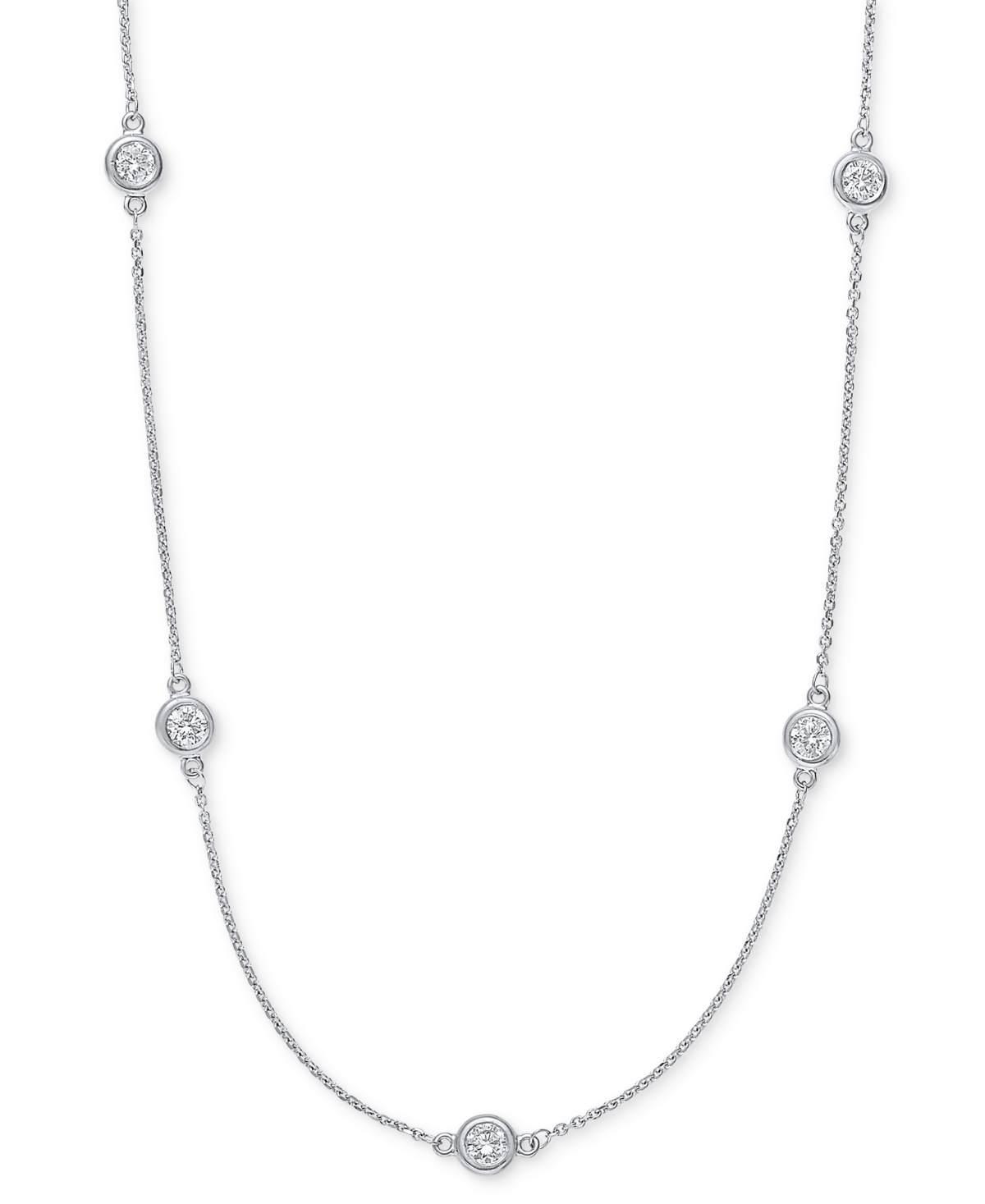 Click here for Effy Diamond Bezel 20 Statement Necklace (1 ct. t.... prices