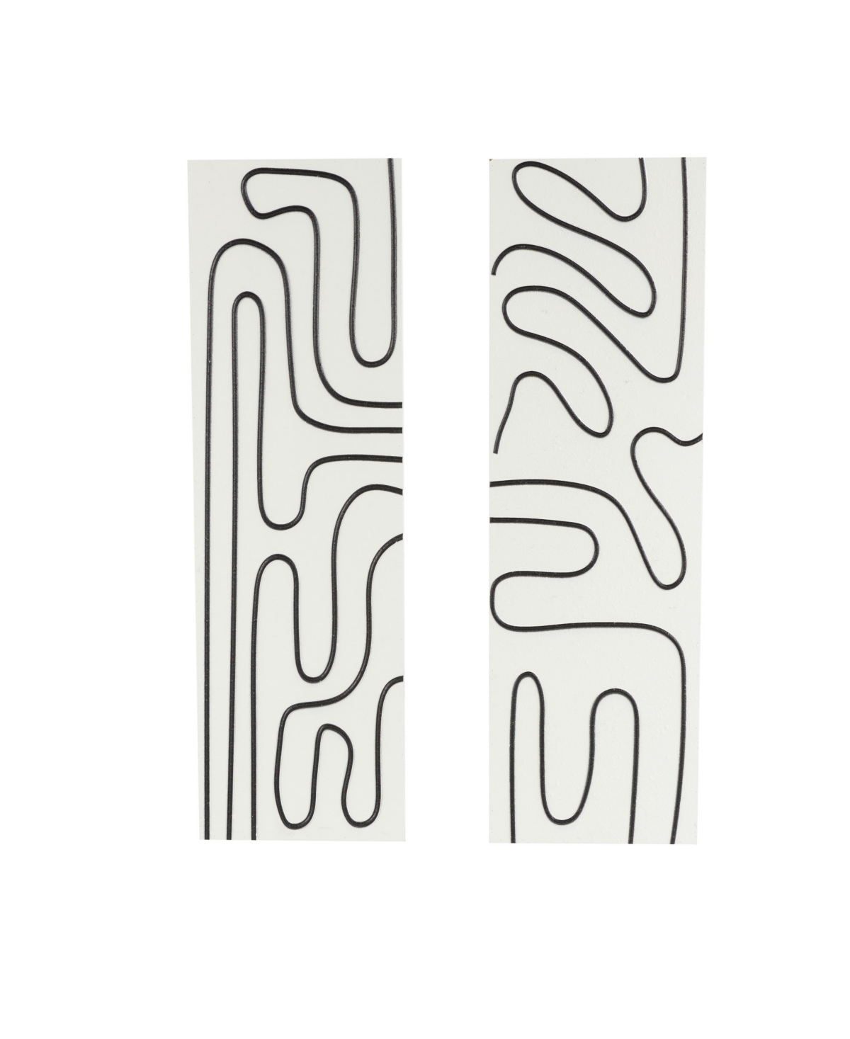Click here for Rosemary Lane Wood Contemporary Wall Art  Set of 2... prices
