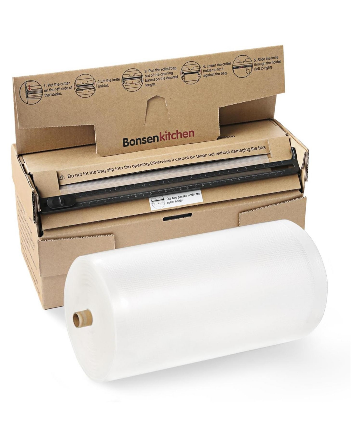 Click here for Bonsenkitchen 8” x 150 Food Vacuum Seal Rol... prices