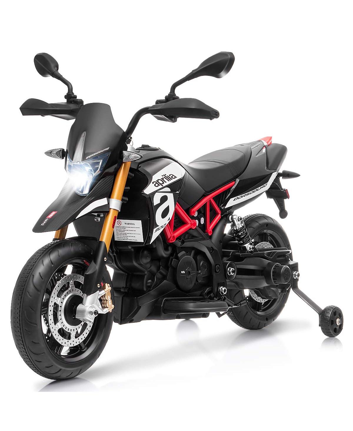 Click here for 12V Kids Ride-On Motorcycle Aprilia Licensed with... prices