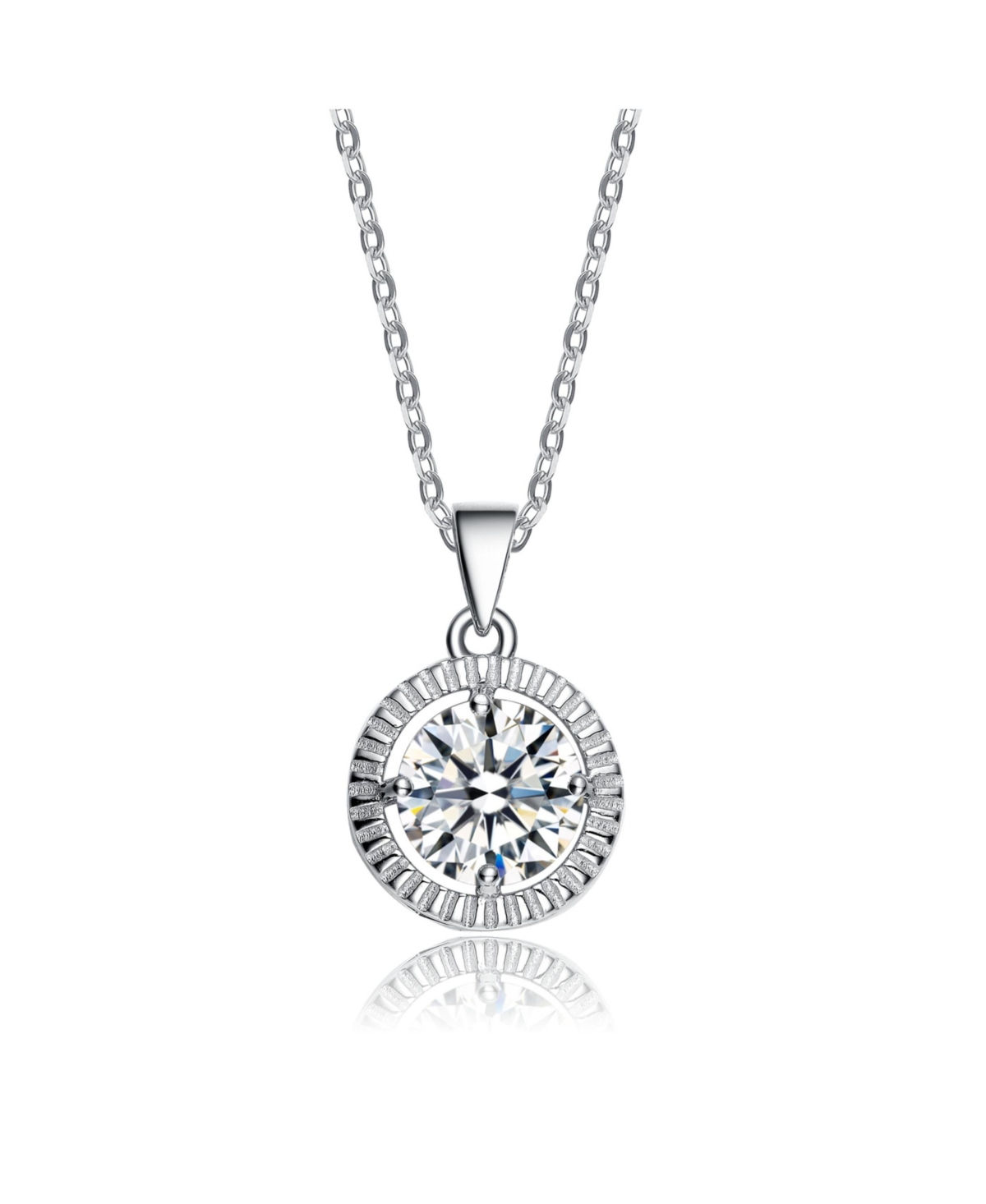 Click here for Cubic Zirconia Sterling Silver Gold Plated Classic... prices