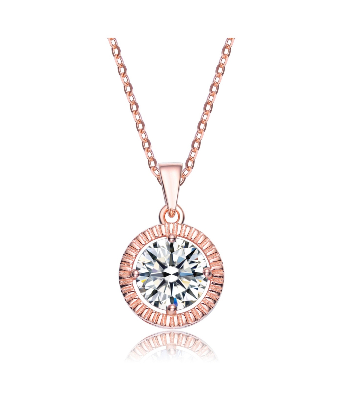 Click here for Cubic Zirconia Sterling Silver Gold Plated Classic... prices