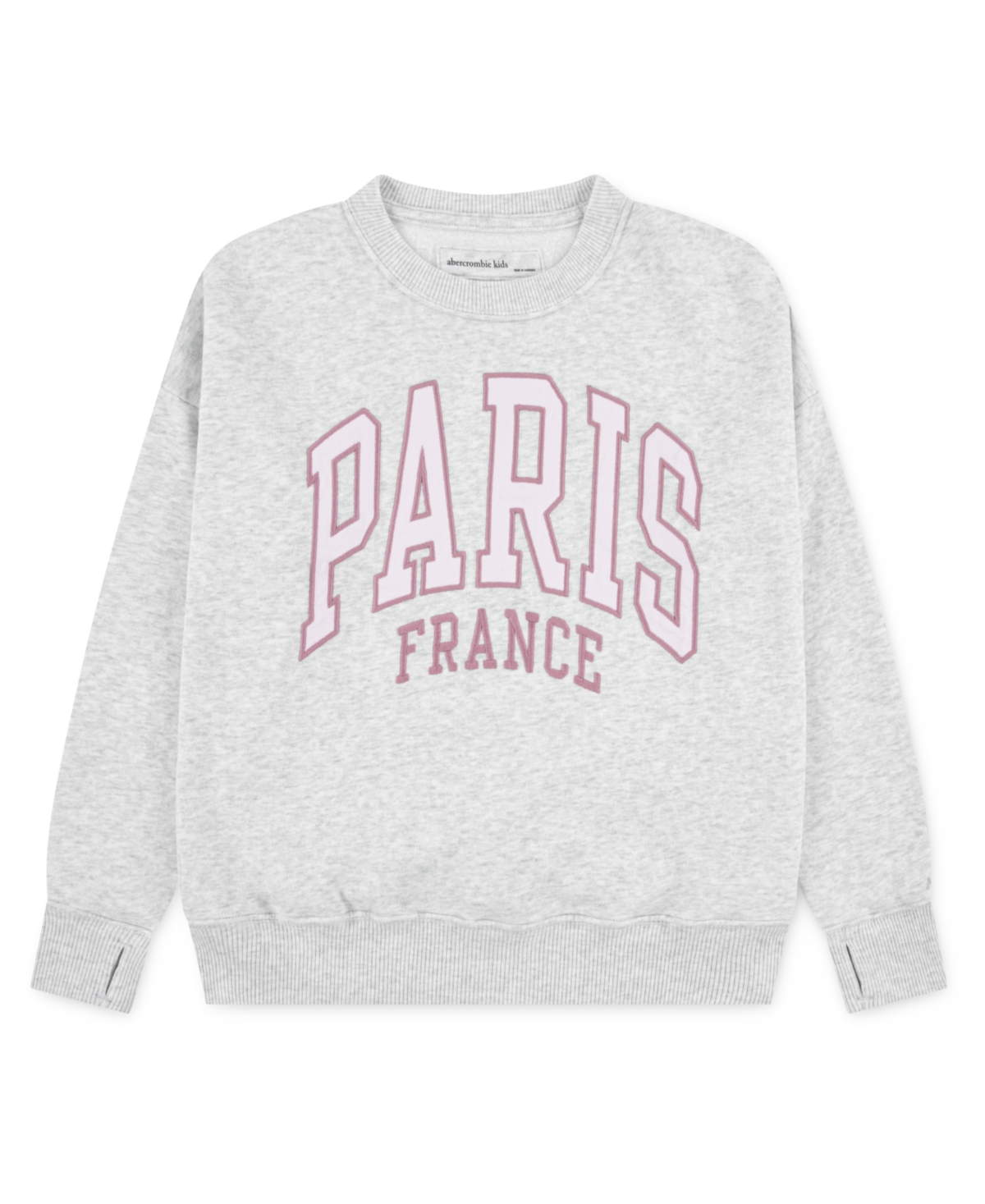 Click here for abercrombie kids Girls I Heart Paris Crewneck Swea... prices