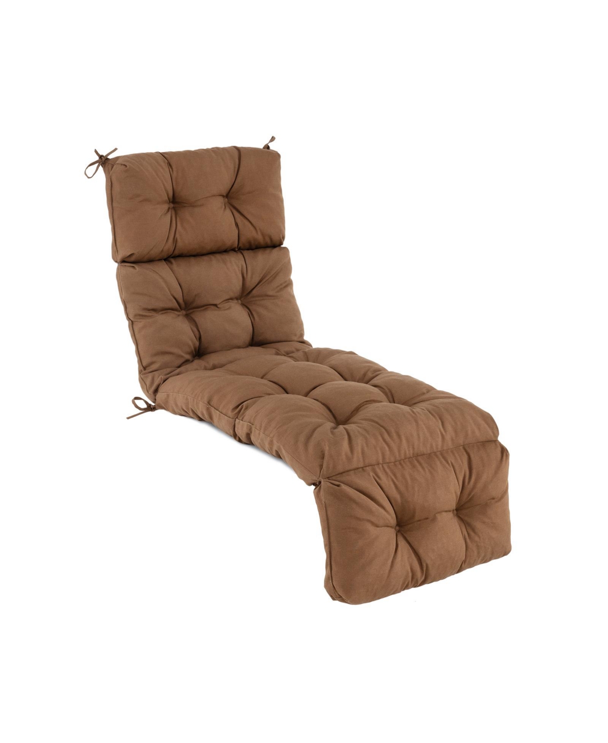 Click here for Outdoor Lounge Chaise Cushion with String Ties for... prices