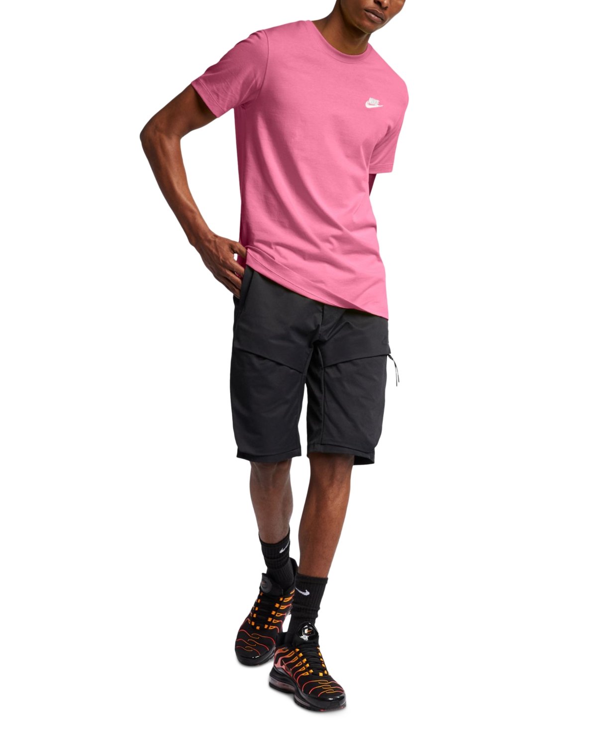 Click here for Nike Mens Sportswear Club Short Sleeve T-Shirt - P... prices