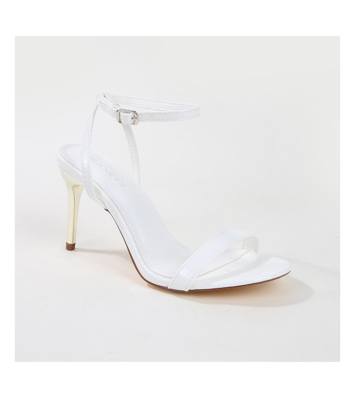 Click here for Katalia Minimalist Stiletto - White prices